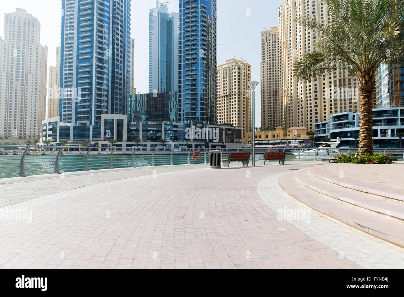 Dubai city business district and seafront Stock Photo - Alamy