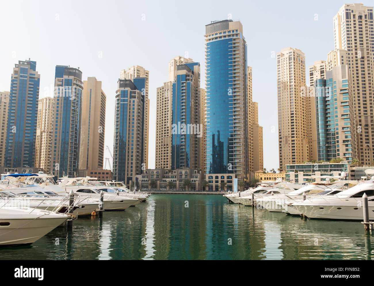 Dubai harbor view hi-res stock photography and images - Alamy
