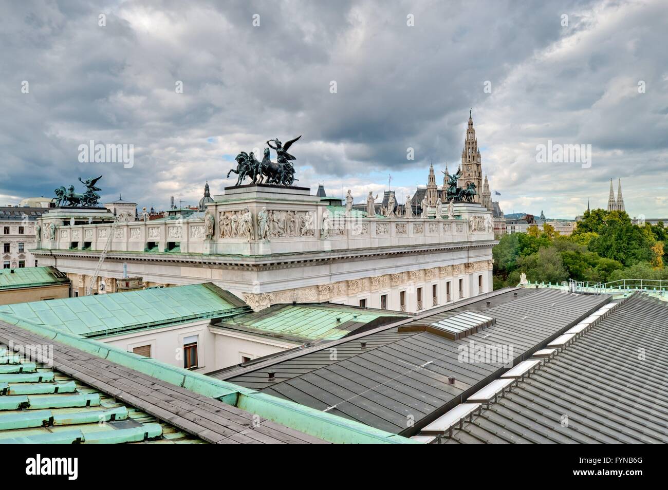 Ringstrasse buildings hi-res stock photography and images - Alamy
