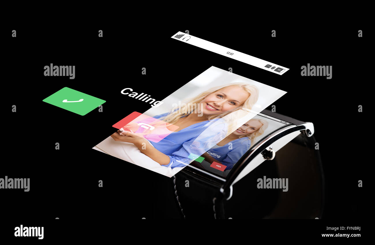 Smartwatch call hi-res stock photography and images - Alamy