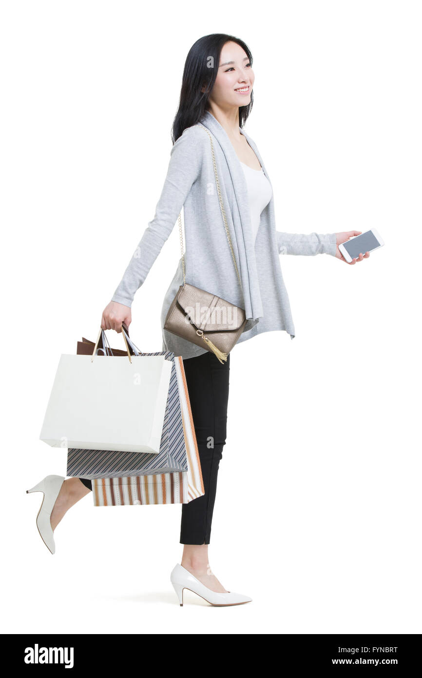 Mobile phone app buying Cut Out Stock Images & Pictures - Alamy