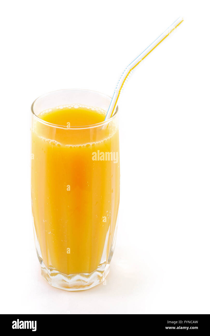 glass of orange juice Stock Photo - Alamy