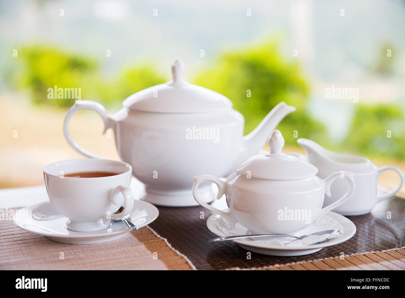 Asian tea service hi-res stock photography and images - Alamy