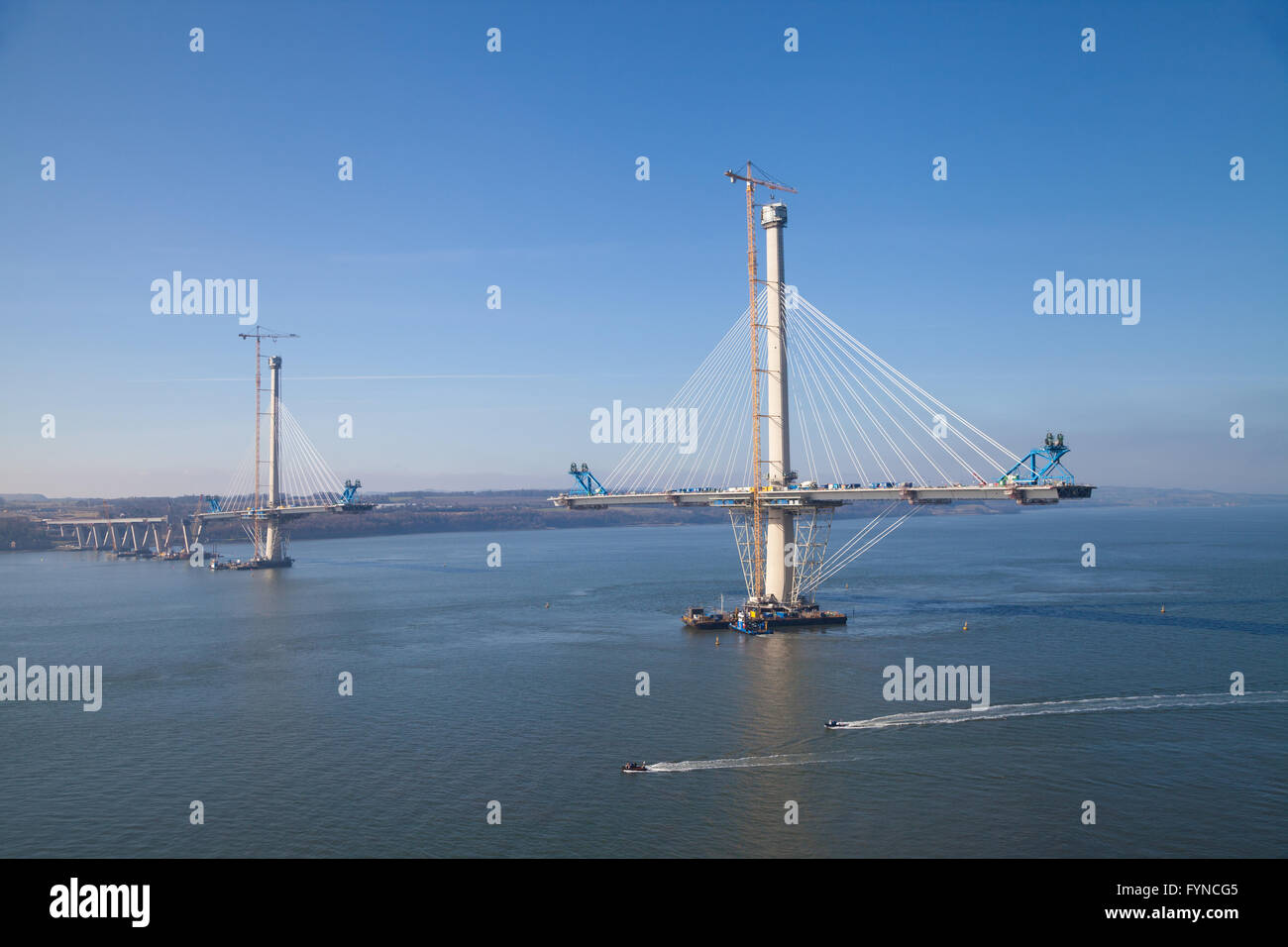 New forth road bridge built hi-res stock photography and images - Alamy