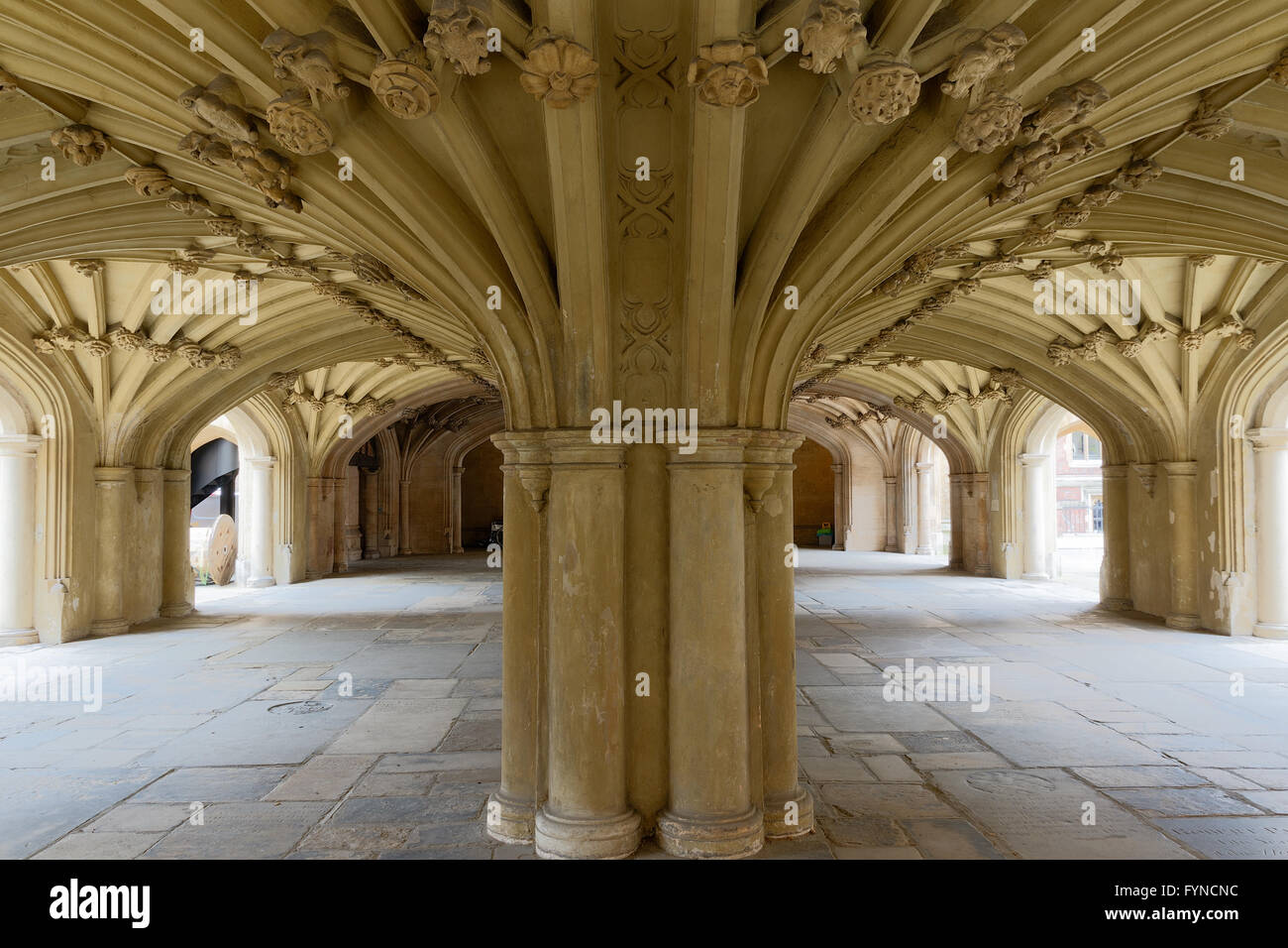 Undercroft of Lincoln's Inn Chapel in London Stock Photo - Alamy