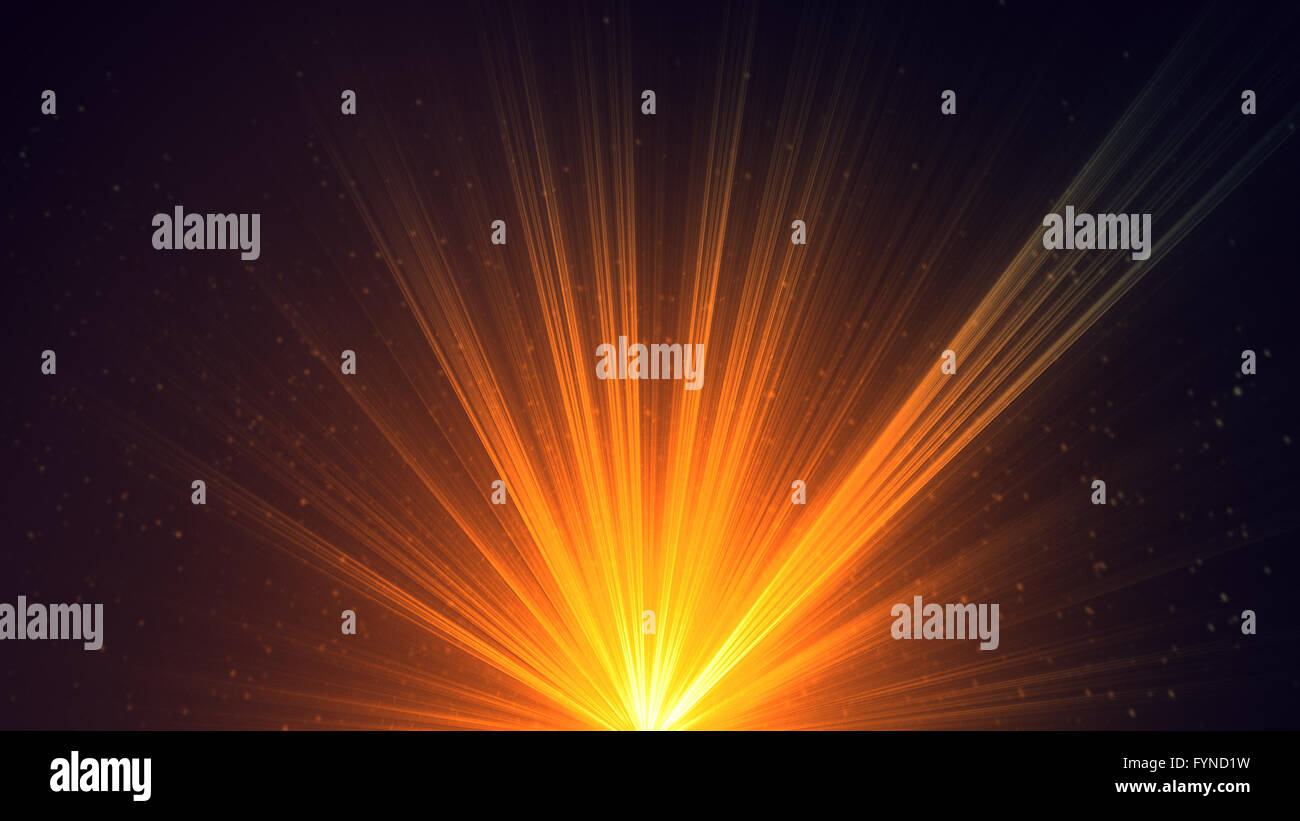 Contemporary Mystical Light Stock Photo - Alamy