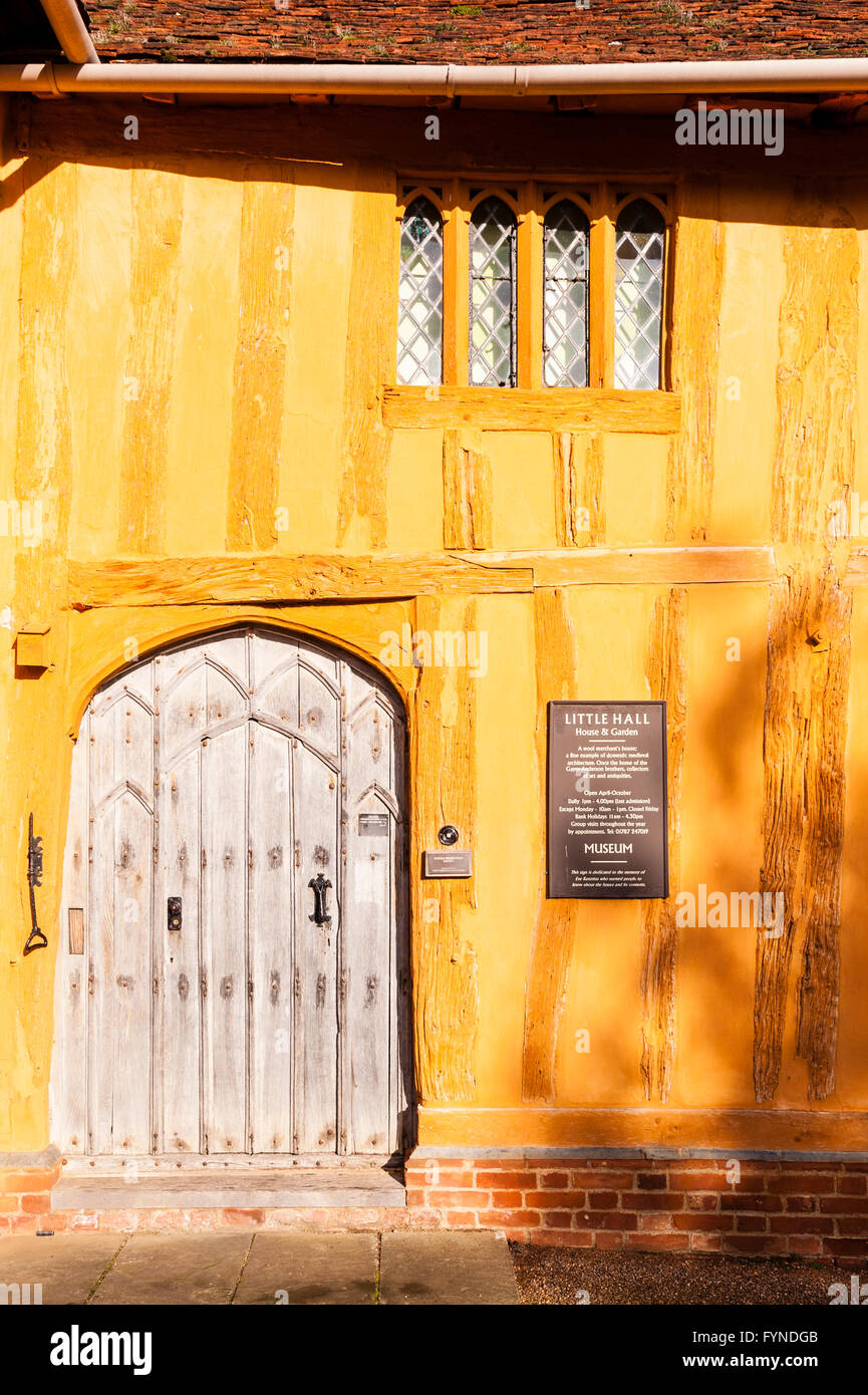 The Little Hall timber framed building museum in the picturesque ...