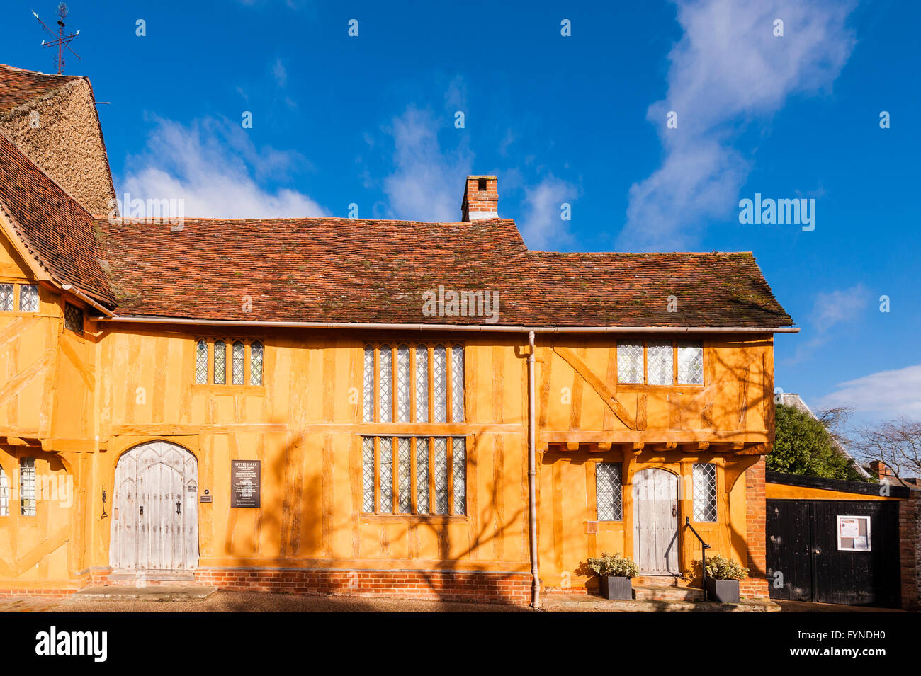 The Little Hall timber framed building museum in the picturesque ...
