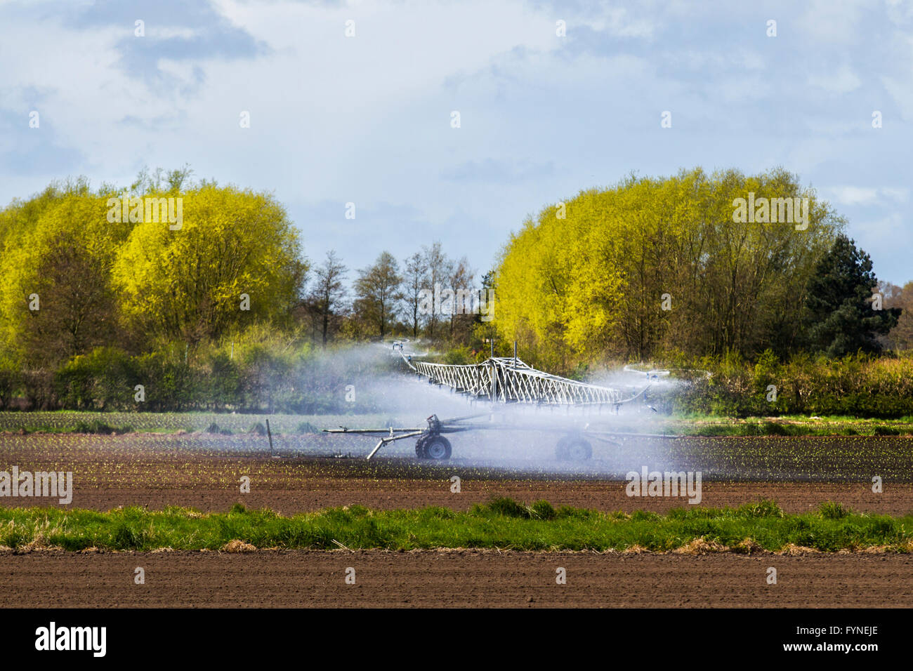 Spraying crops with water Field machines are suitable for both wide-row ...