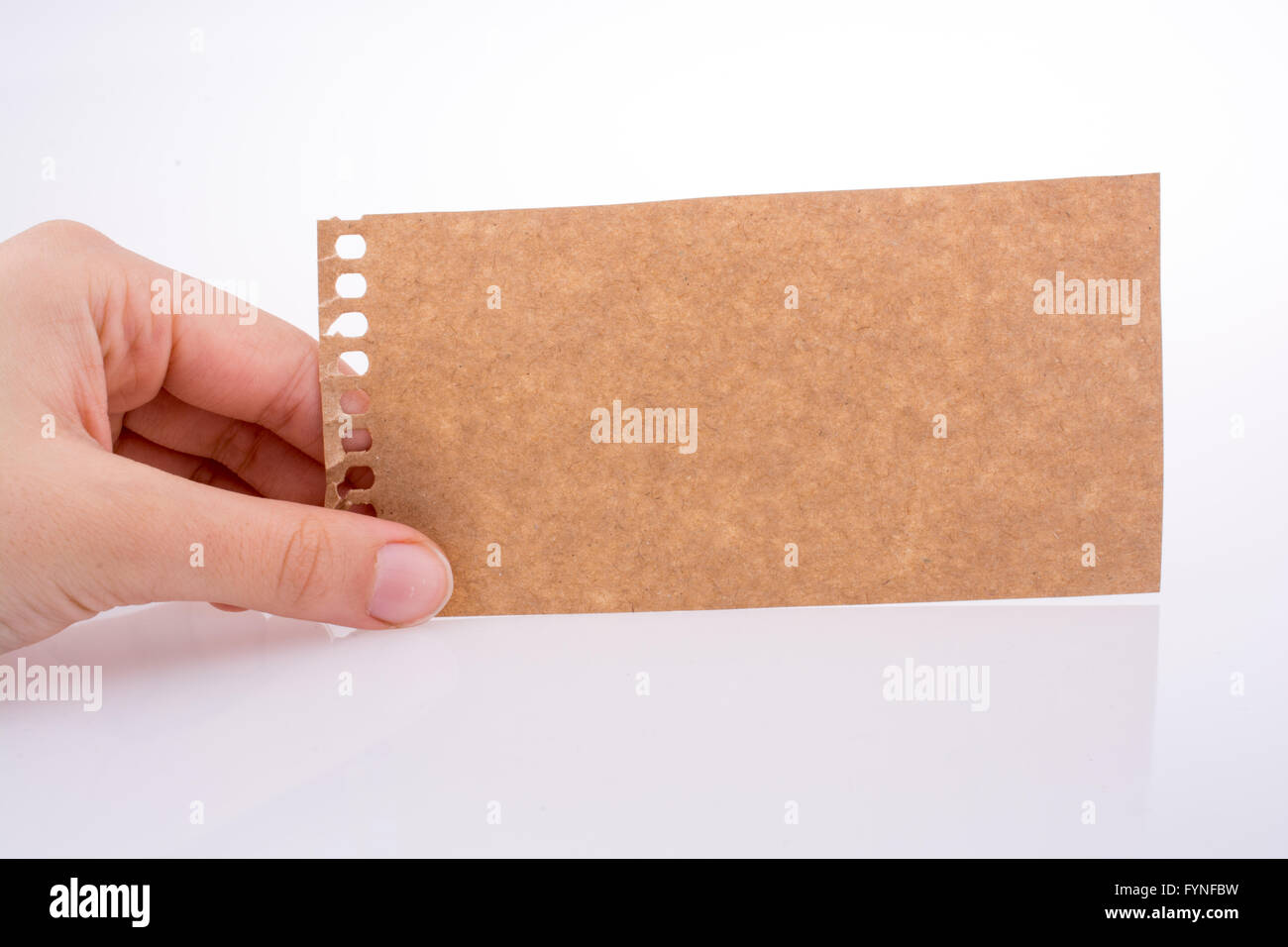 Torn paper from spiral notebook hi-res stock photography and images - Alamy