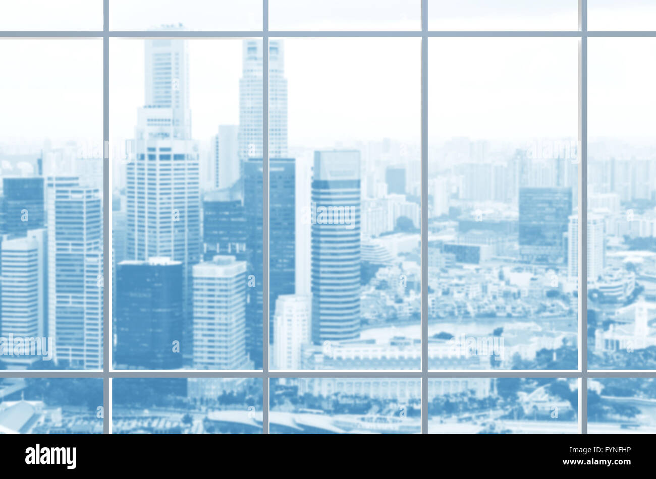 view on modern city Stock Photo - Alamy