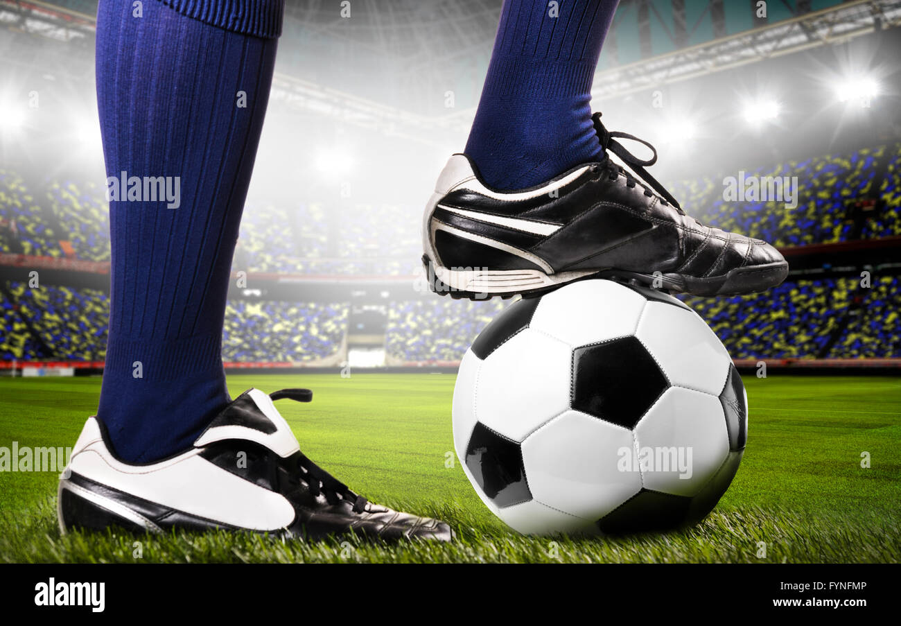 legs of a soccer player Stock Photo - Alamy