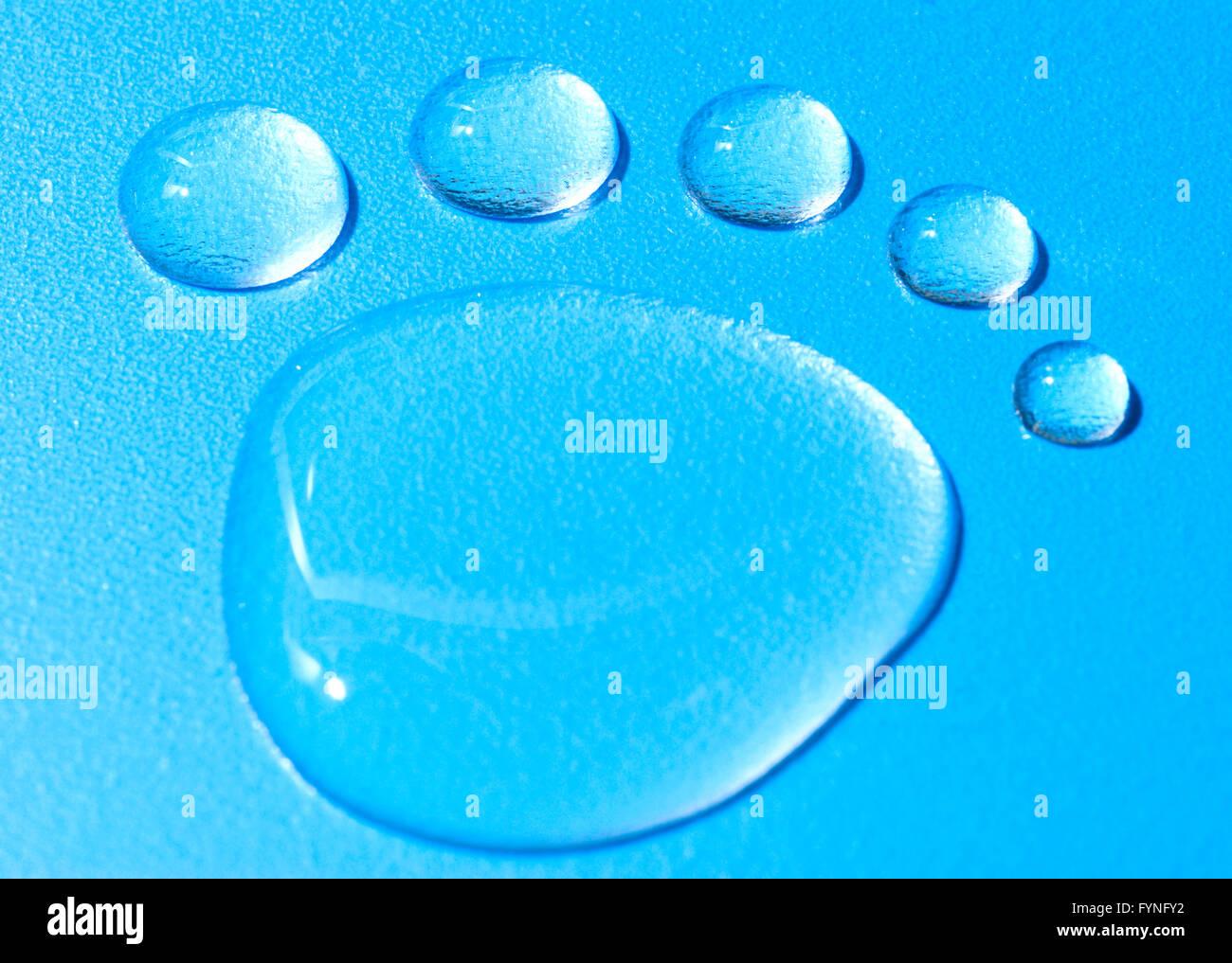 water sprite footprint Stock Photo - Alamy