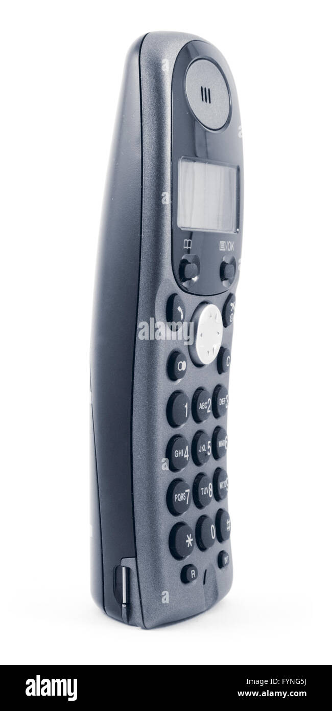 blue toned wireless phone Stock Photo - Alamy