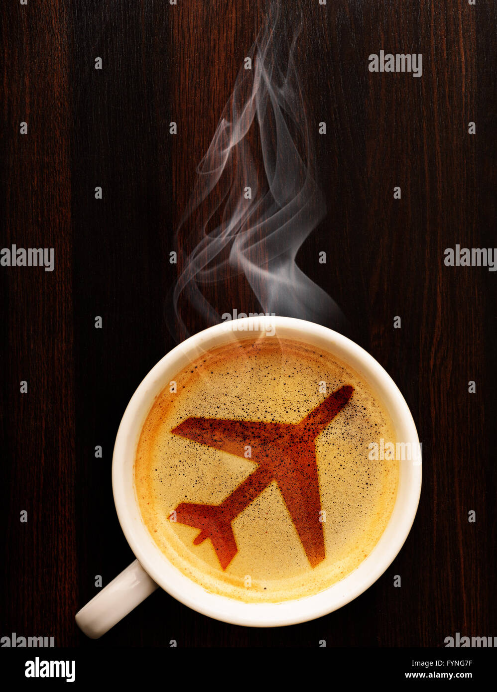 Airplane coffee cup hi-res stock photography and images - Alamy