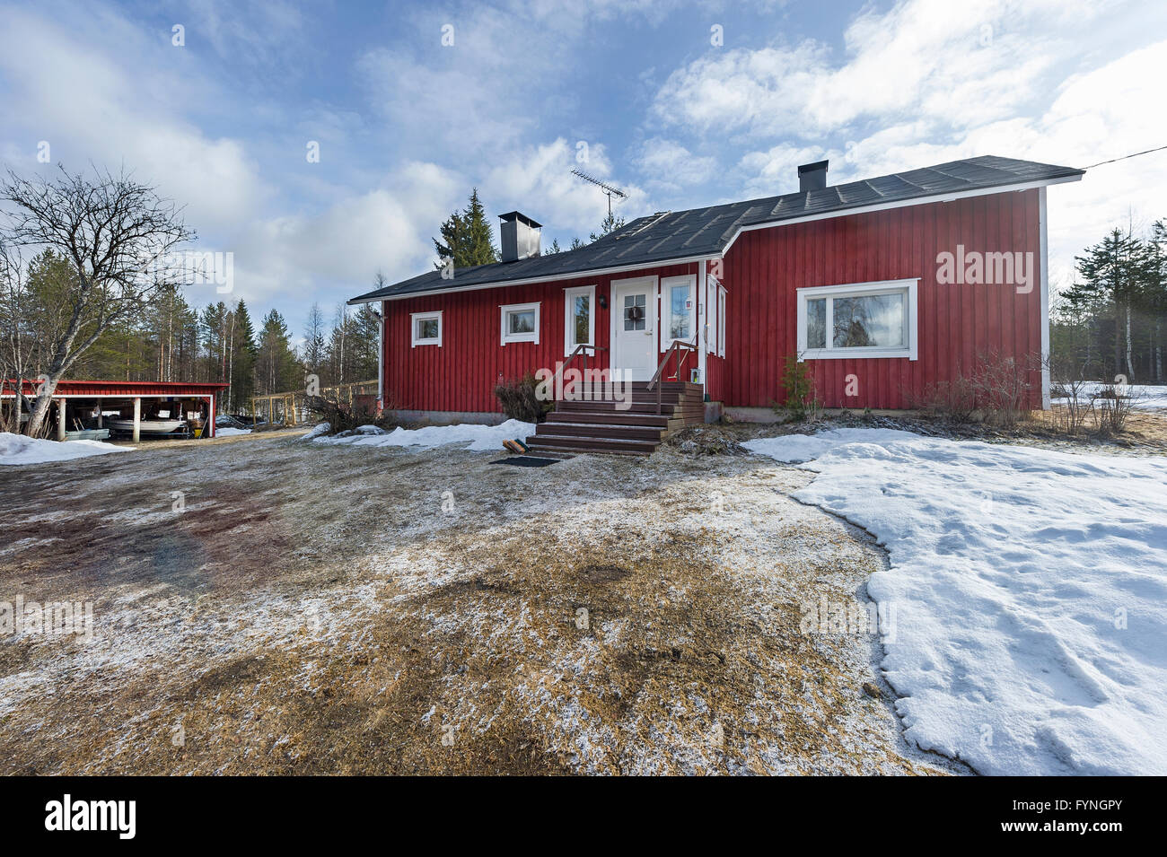 Finnish house hi-res stock photography and images - Alamy