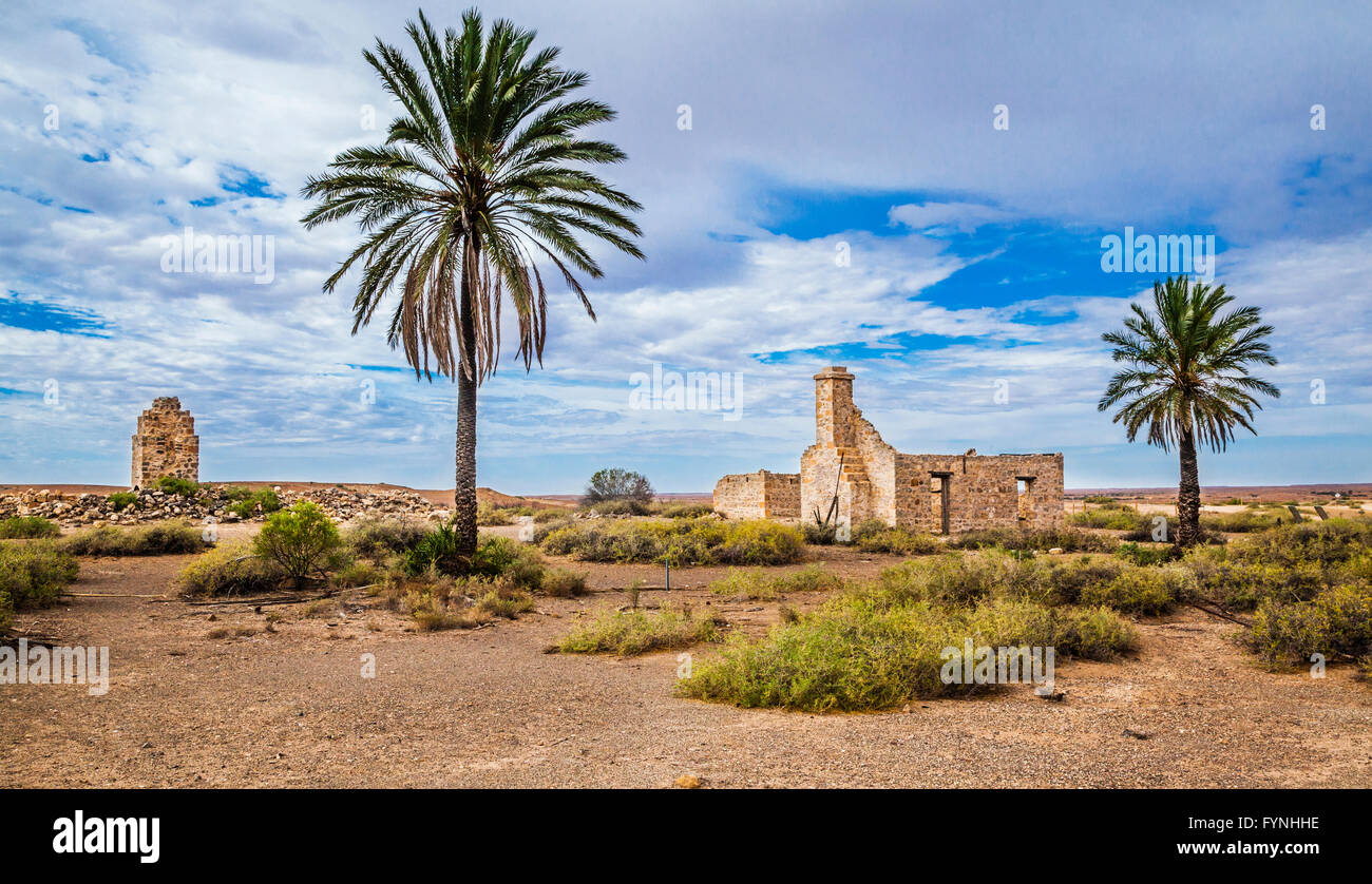 ruins of Dalhousie homestead, abandoned in 1985, heritage site of ...