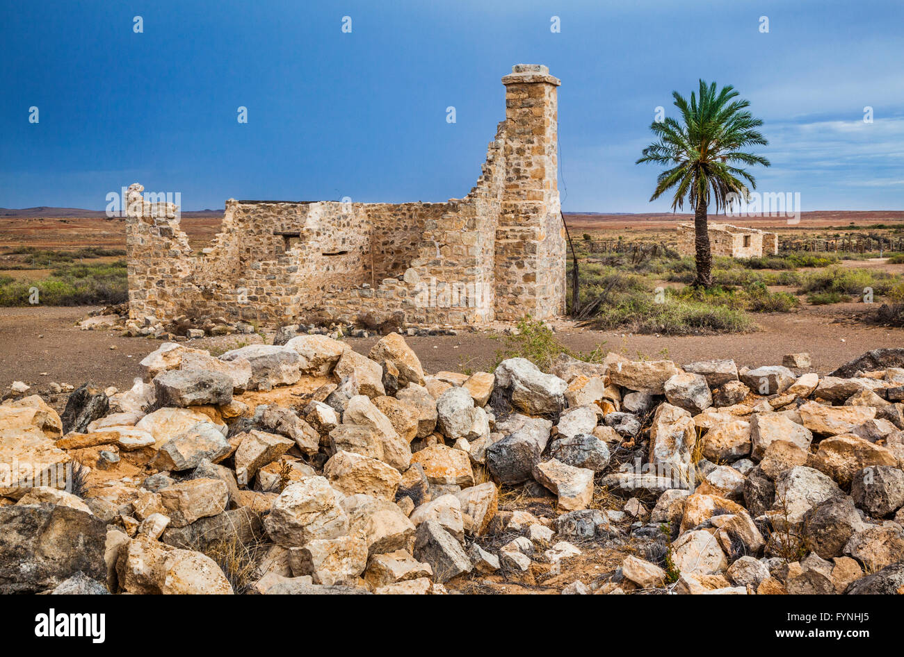 ruins of Dalhousie homestead, abandoned in 1985, heritage site of ...