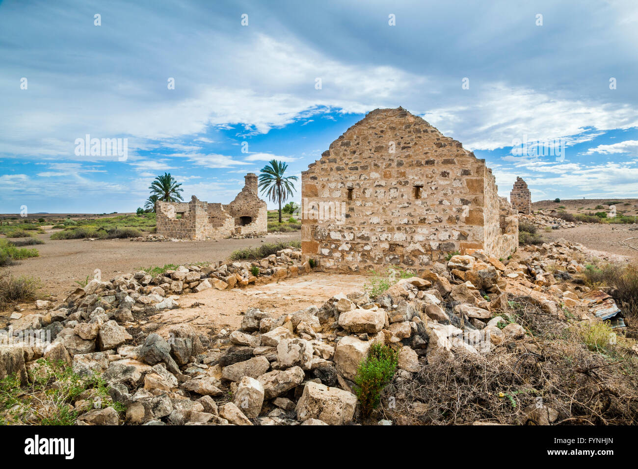 ruins of Dalhousie homestead, abandoned in 1985, heritage site of ...