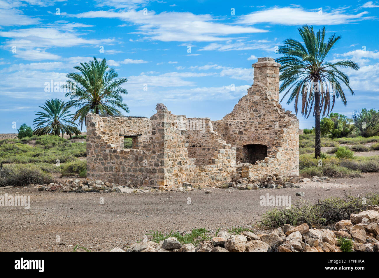ruins of Dalhousie homestead, abandoned in 1985, heritage site of ...