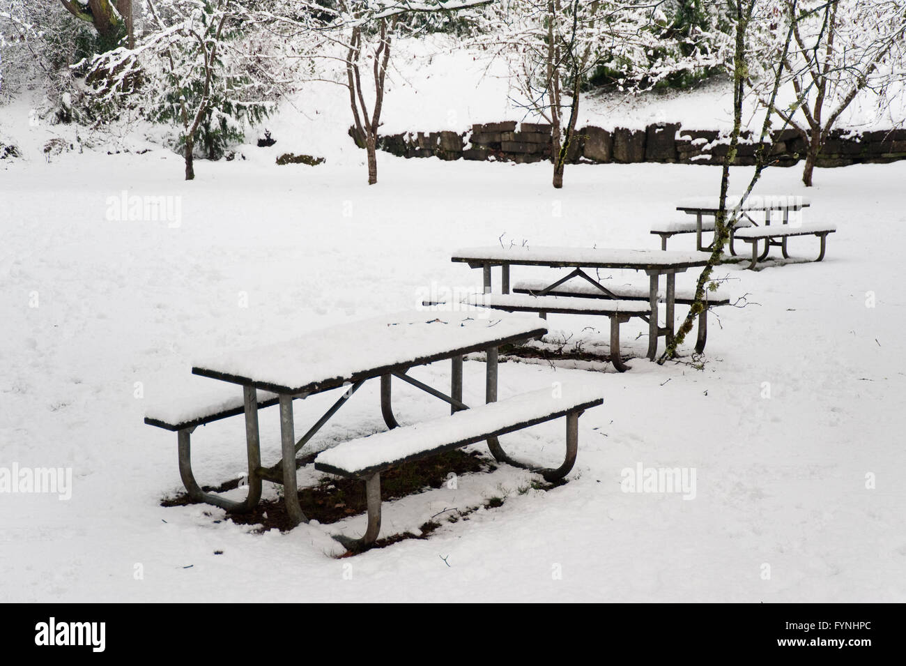 Covered picnic table hi-res stock photography and images - Alamy