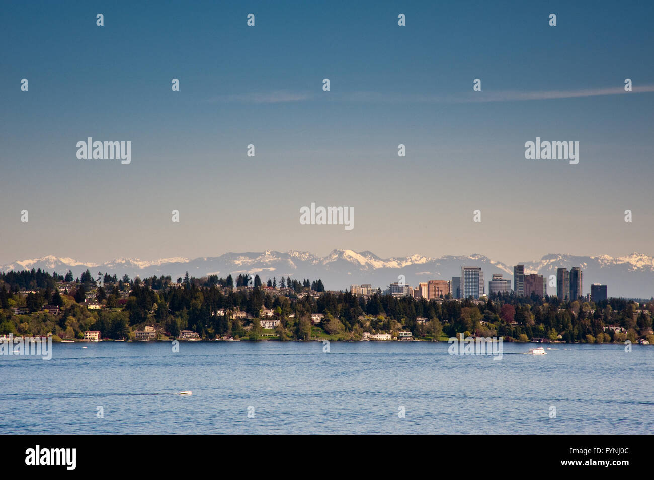 View of Union Bay, Seattle Stock Photo - Alamy