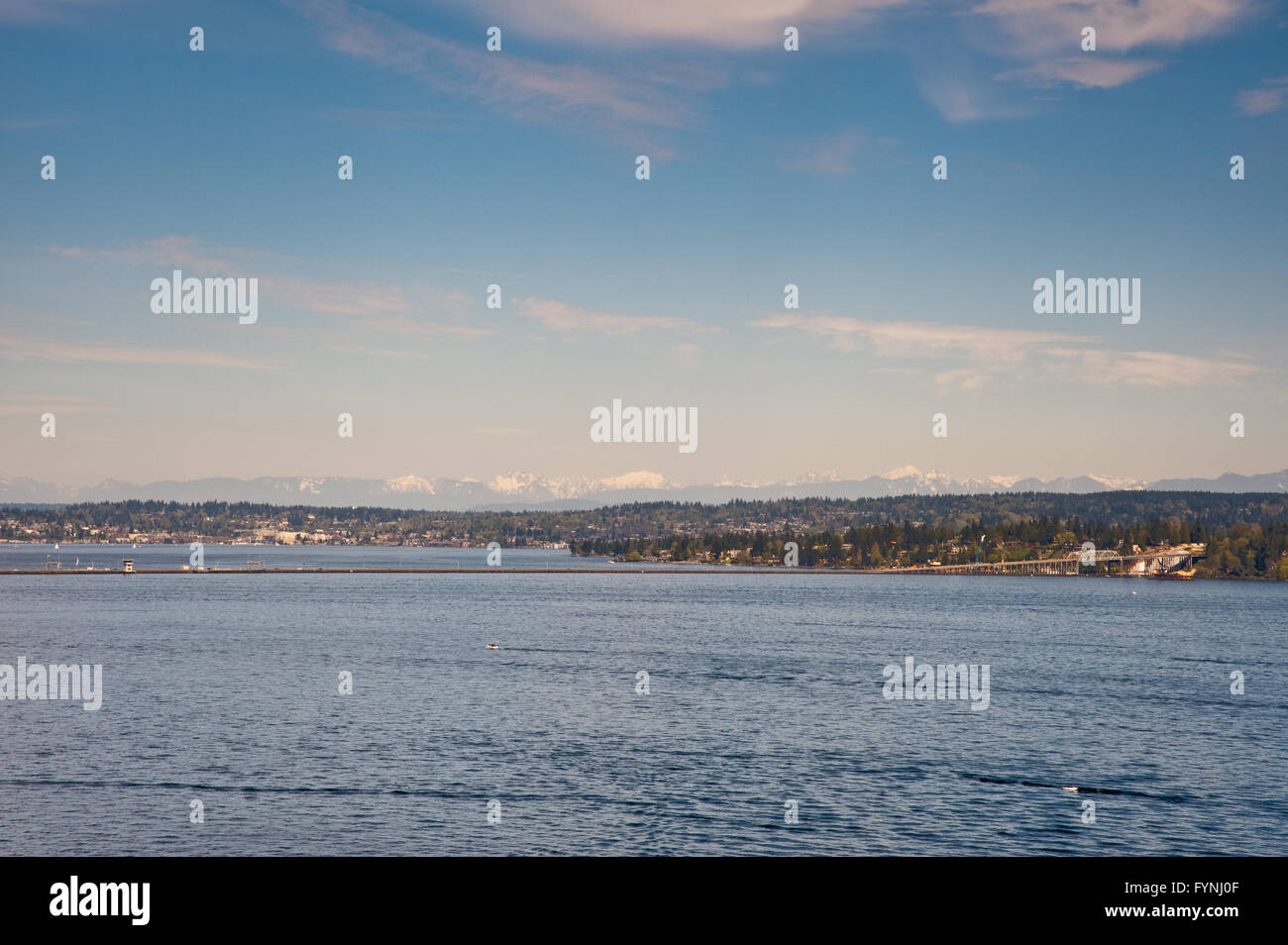 View of Union Bay, Seattle Stock Photo - Alamy