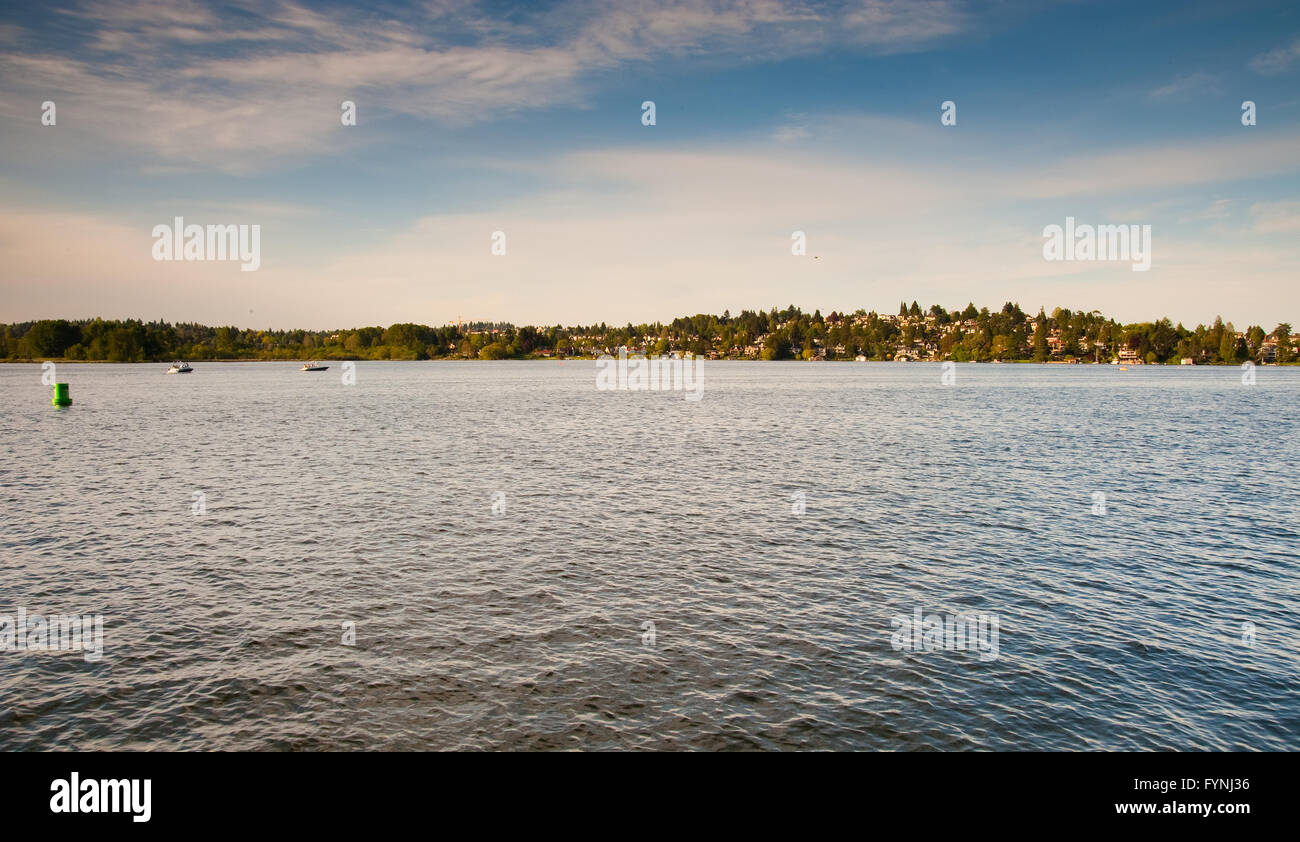 View of Union Bay, Seattle Stock Photo - Alamy