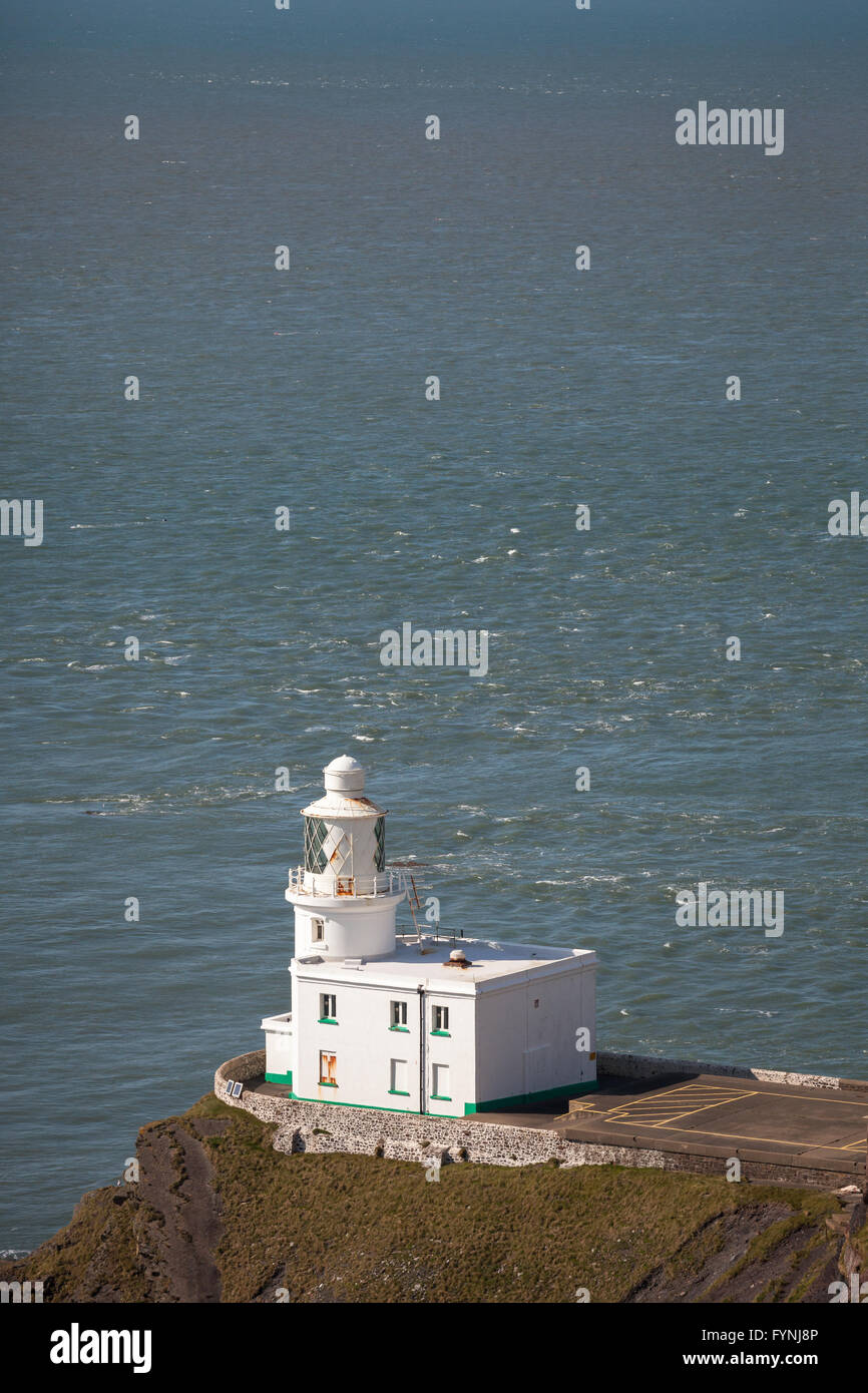 Hartland Point lighthouse in Devon, England Stock Photo - Alamy