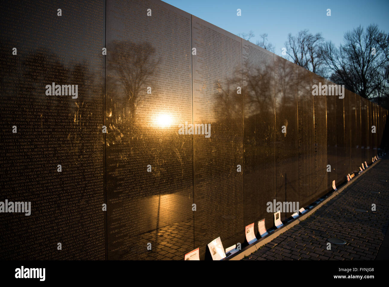Vietnam veterans memorial wall hi-res stock photography and images - Alamy