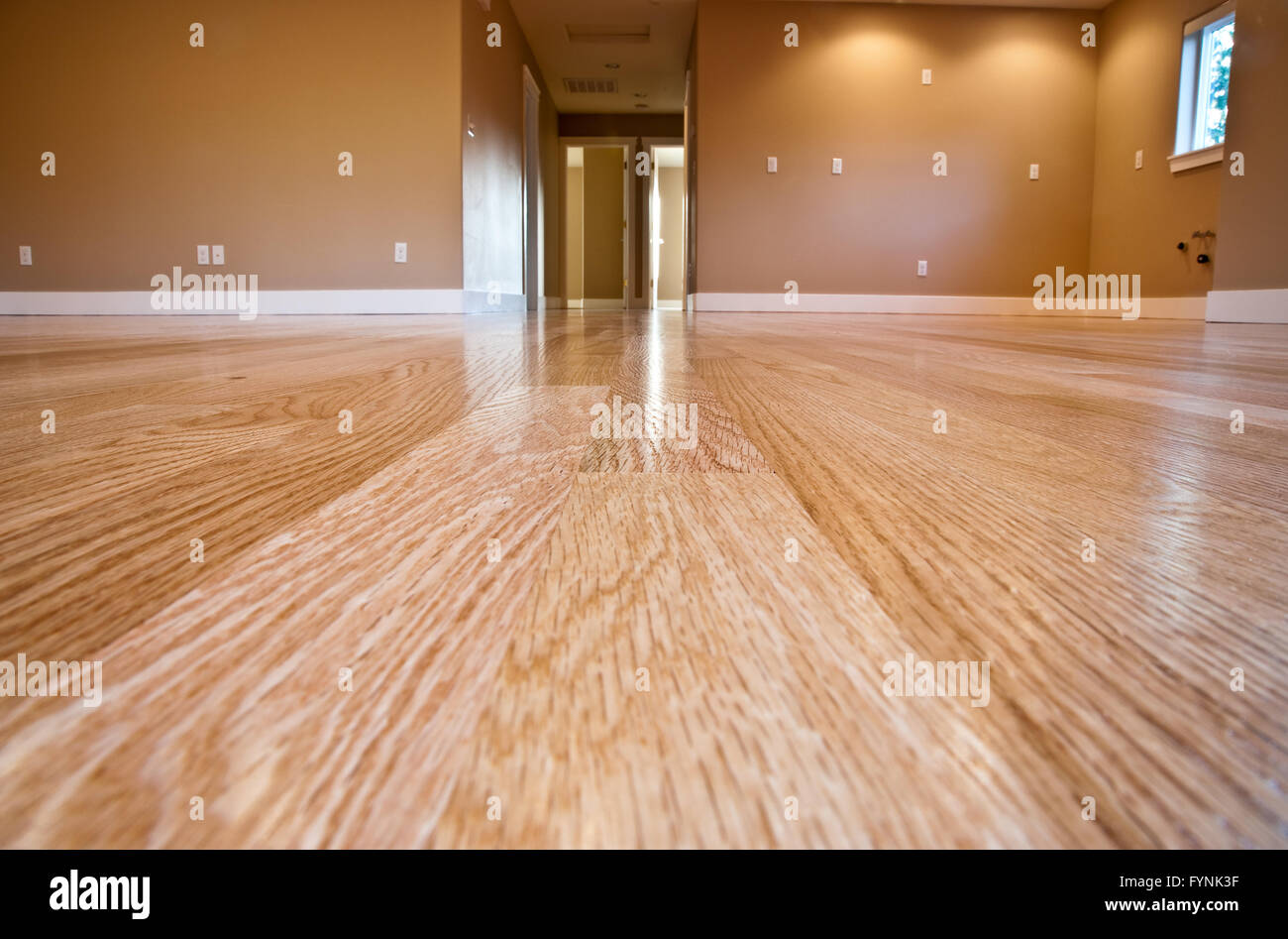 Empty room in a house Stock Photo - Alamy