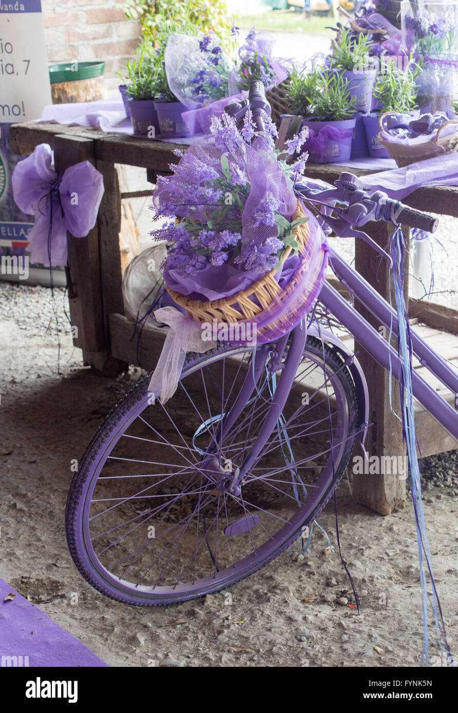 Bike decorated hi-res stock photography and images - Alamy