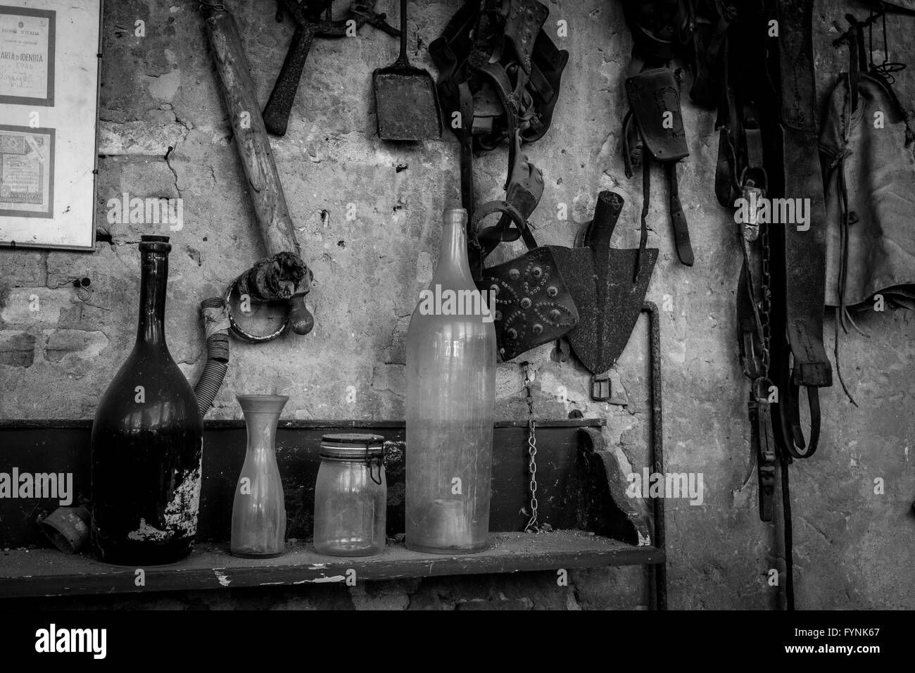 Inside an old farm hi-res stock photography and images - Alamy