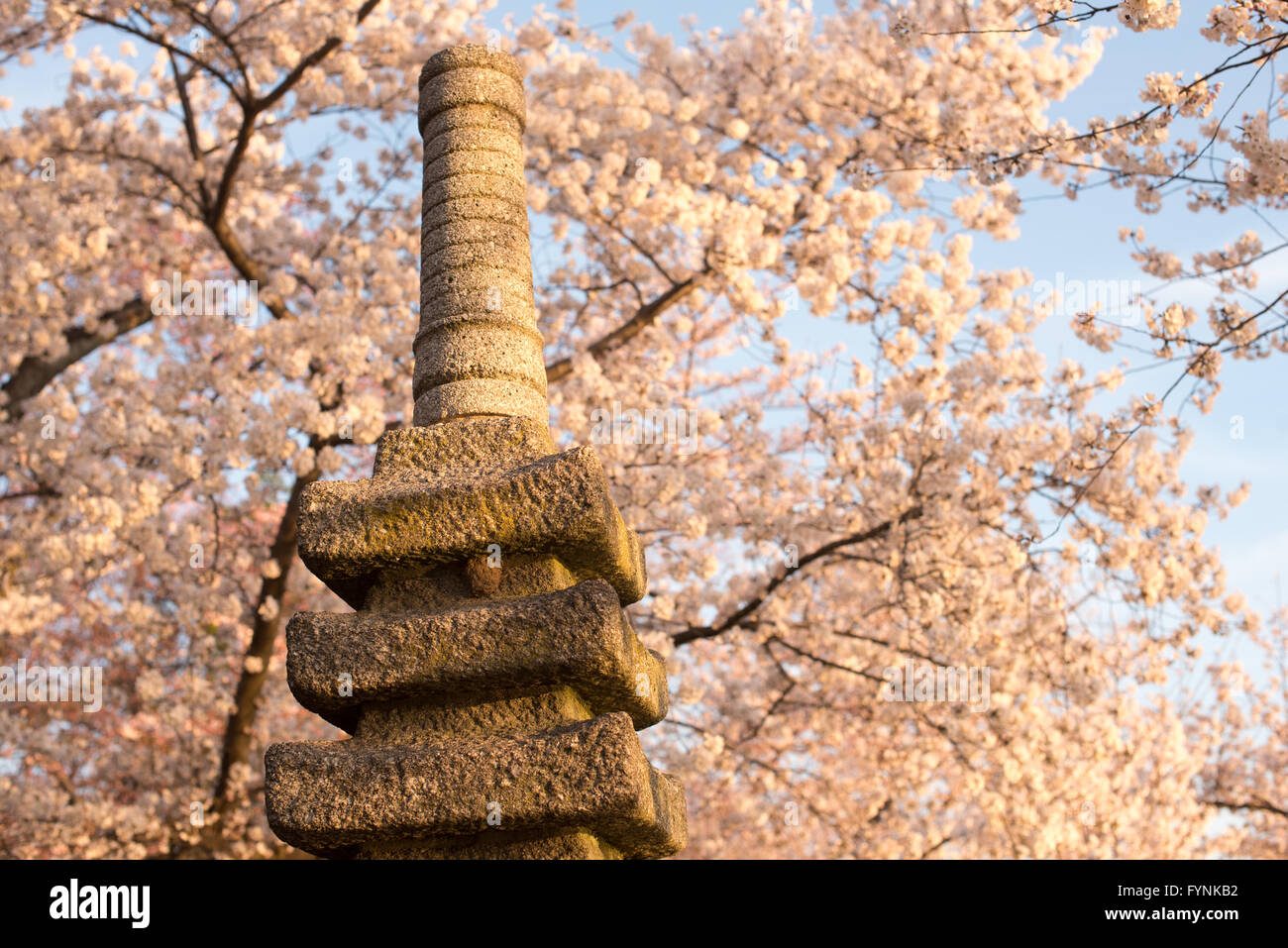Japanese stone monuments hi-res stock photography and images - Alamy