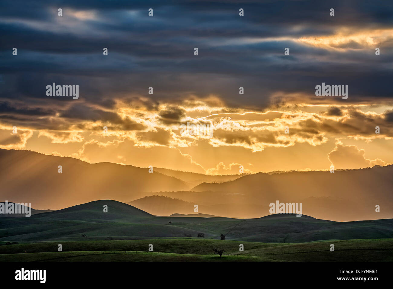 God rays hi-res stock photography and images - Alamy