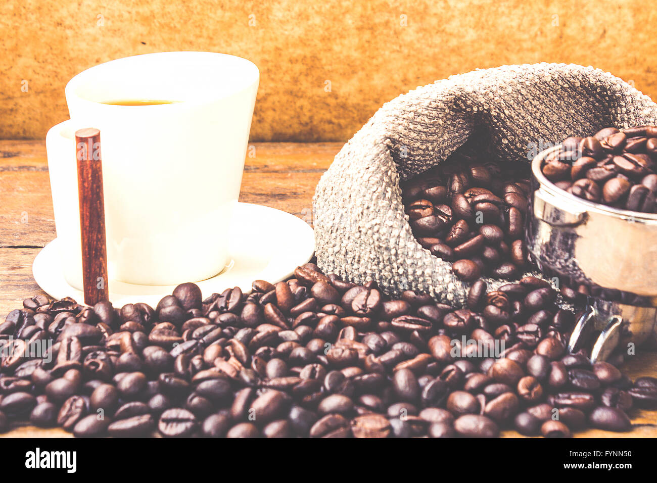 Coffee Beans Roasted Stock Photo - Alamy