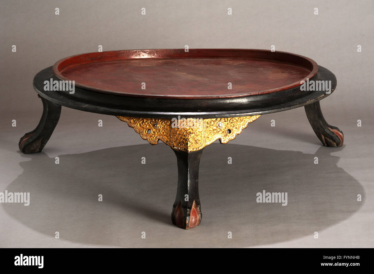 Burmese table wood hi-res stock photography and images - Alamy