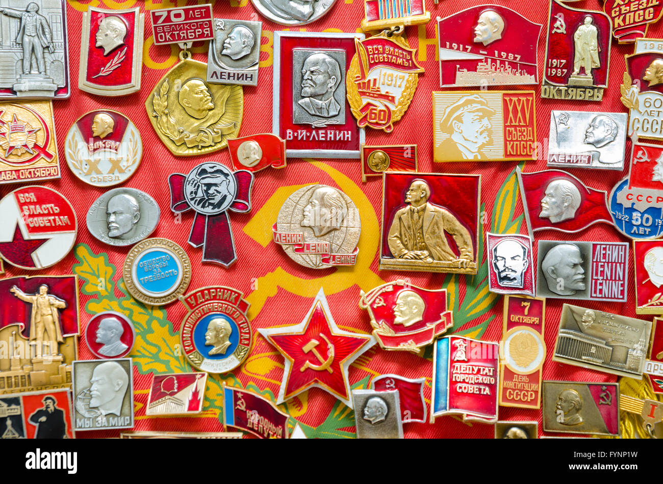 Soviet pin hi-res stock photography and images - Alamy