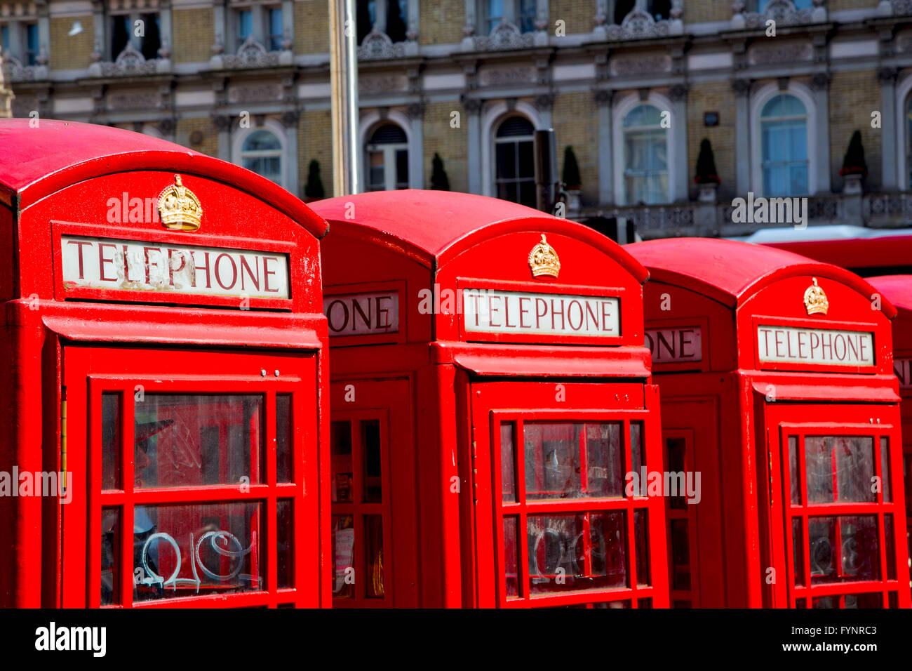 telephone in england london Stock Photo - Alamy