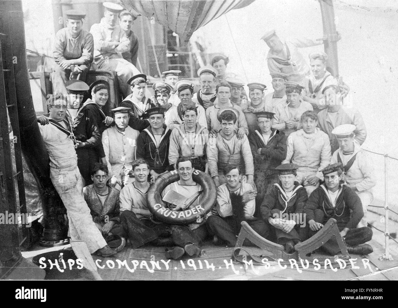 Royal Navy seamen Stock Photo - Alamy