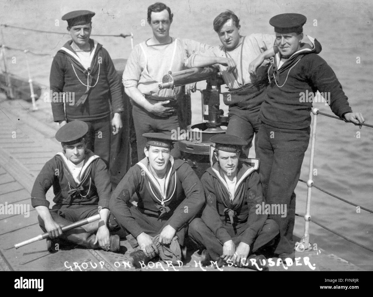 Royal Navy seamen Stock Photo - Alamy