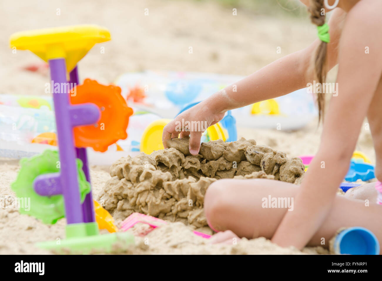 Sand castle molds hi-res stock photography and images - Alamy