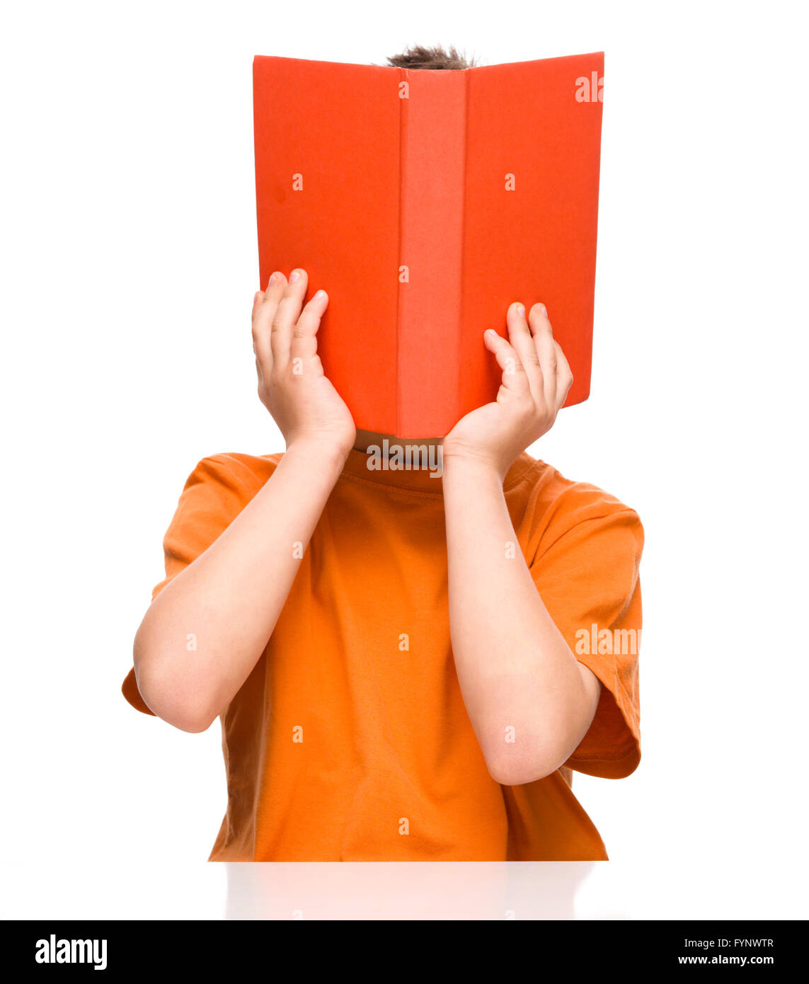 Student book hide table hi-res stock photography and images - Alamy