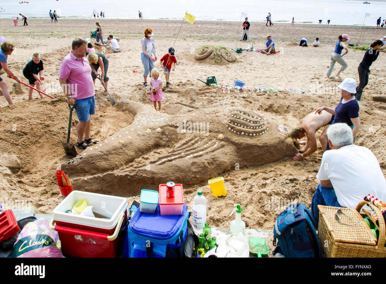 Sand castle competition hi-res stock photography and images - Alamy