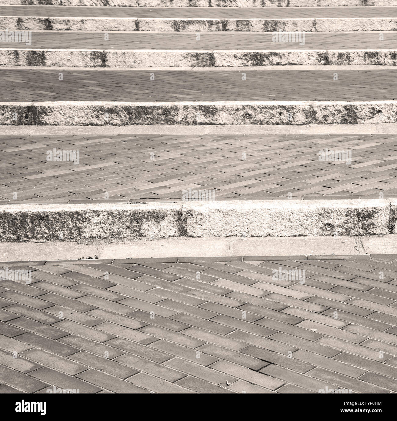 step brick in italy old wall and texture material the background Stock ...