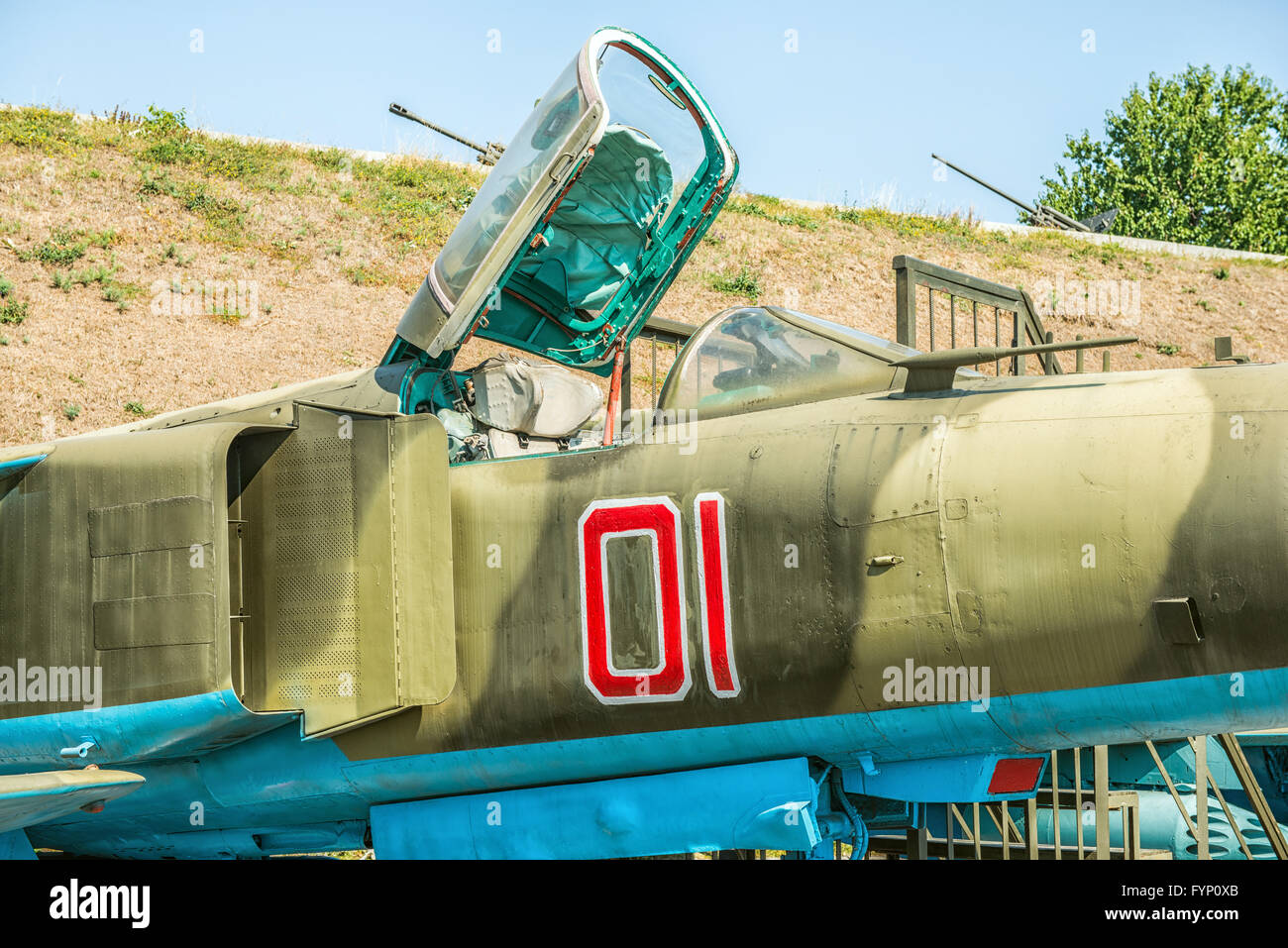 Vintage russian jet fighter aircraft hi-res stock photography and ...