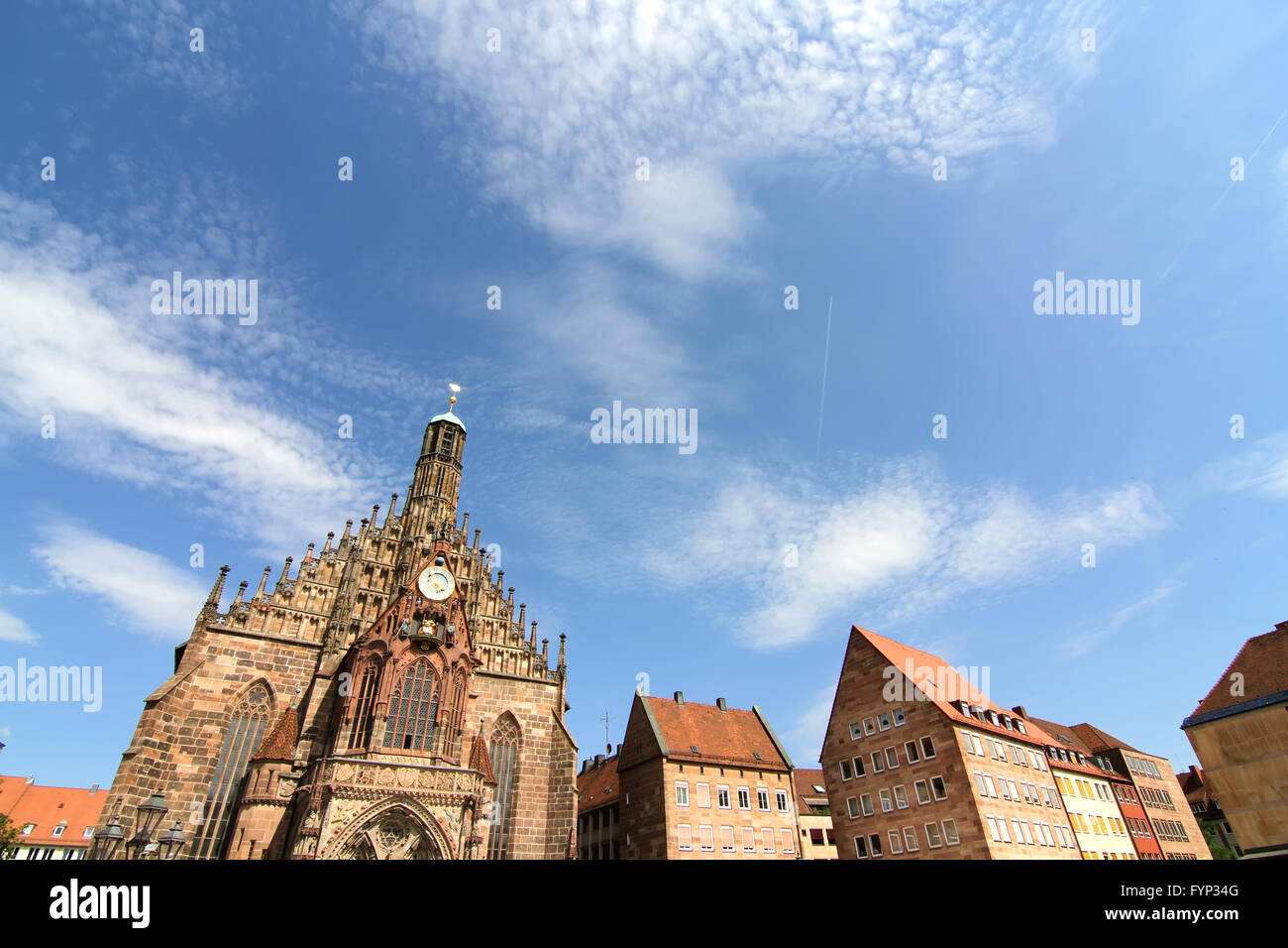 Historic Buildings in Nuremberg Stock Photo - Alamy