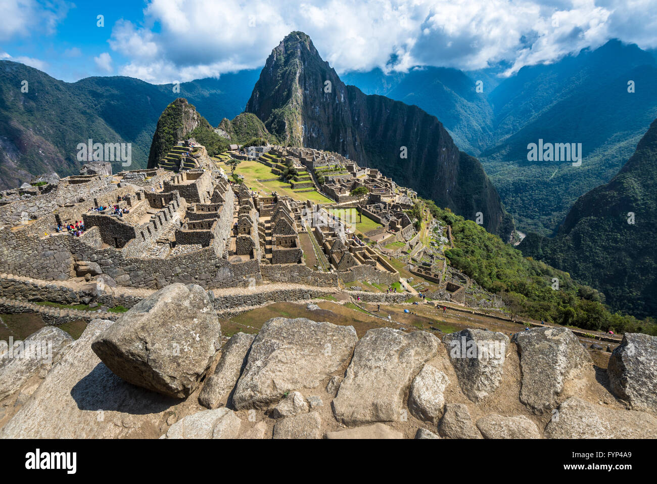Machu Picchu, UNESCO World Heritage Site. One of the New Seven Wonders ...
