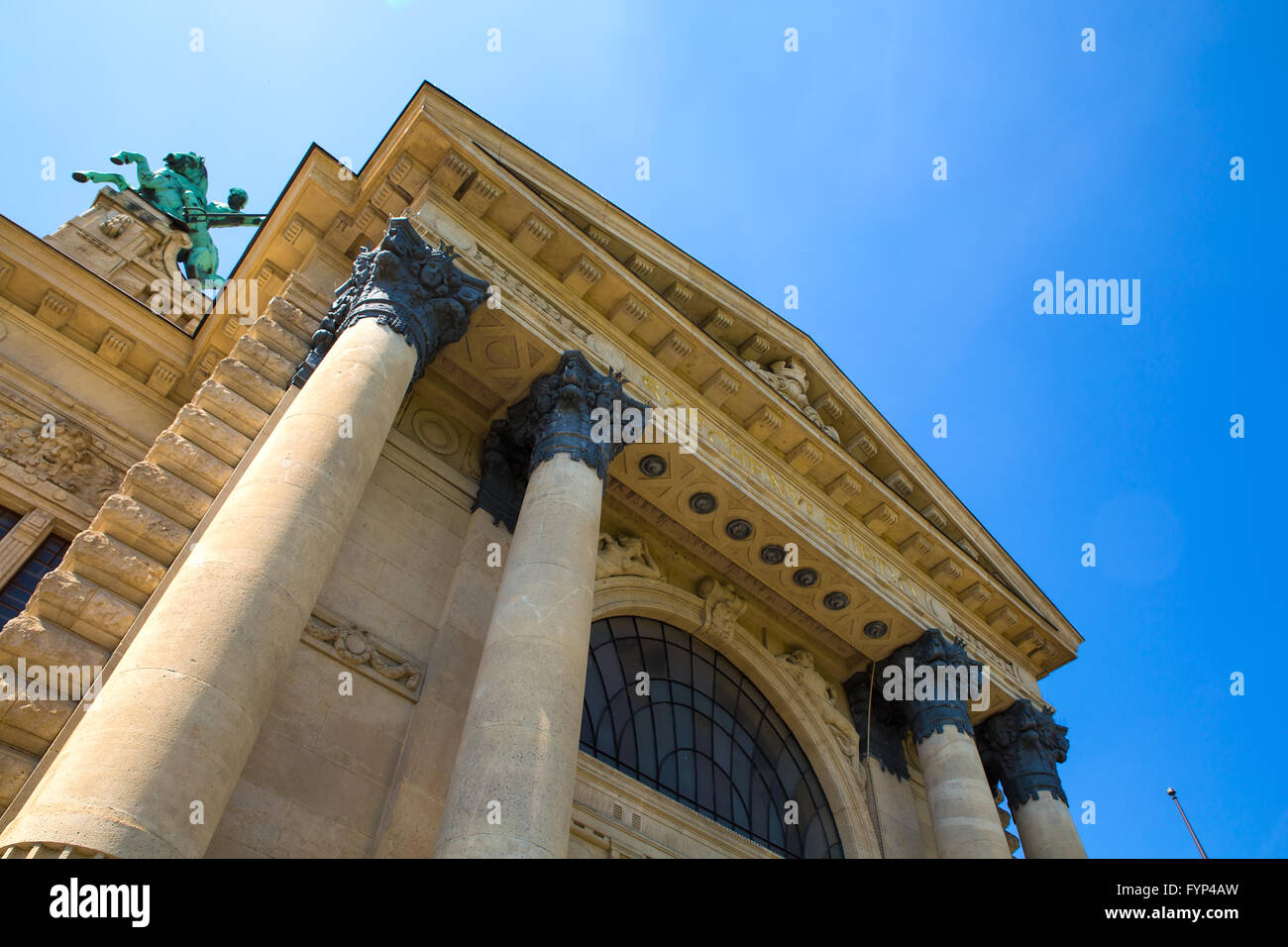 Szechenyi Furdo in Budapest Stock Photo - Alamy