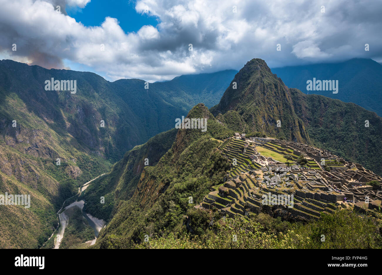 Machu Picchu, UNESCO World Heritage Site. One of the New Seven Wonders ...